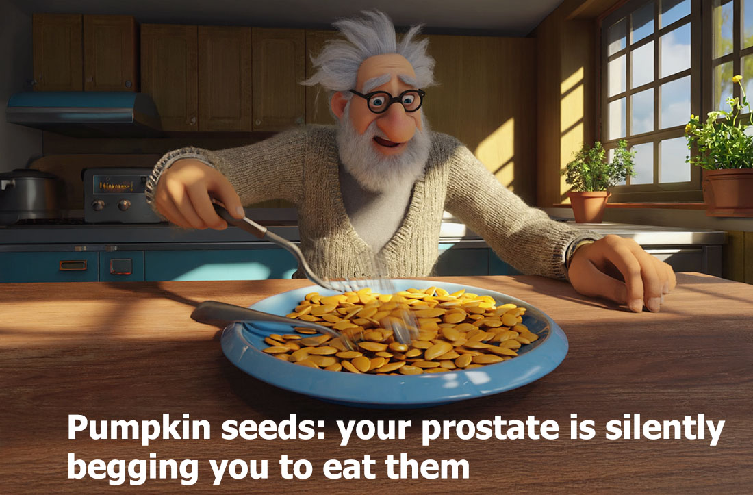 Pumpkin seeds for your prostate - Shrink my prostate